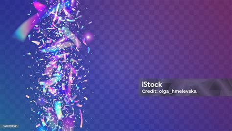 라이트 틴셀 금속 버스트 떨어지는 반짝임 바이올렛 블러 텍스처 유니콘 아트 웹펑크 호일 파티 축하 배경 생일 반짝임 퍼플 라이트