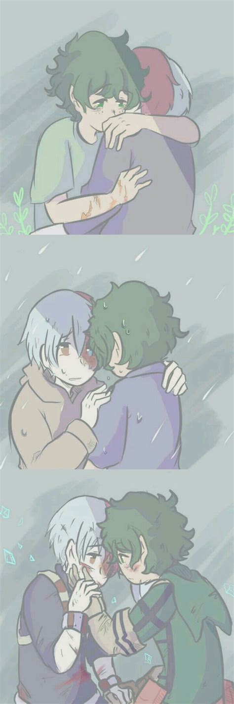 Boku No Hero Academia Todoroki Shouto Midoriya Izuku Tododeku