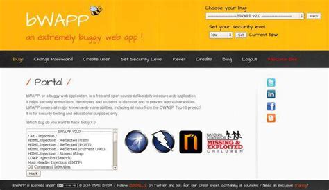 owasp broken web apps渗透测试环境及靶机大全 owasp broken web applications project