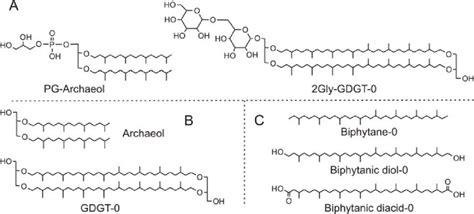 Three Categories Of Archaeal Lipids Occurred In Sediments A Ipls