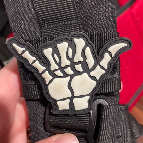 Skull Shield Tactical Morale Pvc Patch Etsy