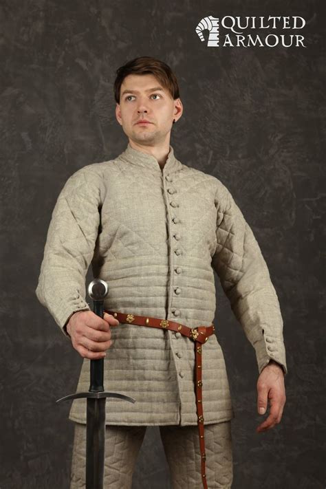 Medieval Gambeson With Special Stitching Средневековье Средневековые