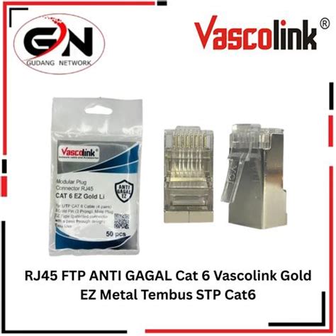 Jual Rj Ftp Anti Gagal Cat Vascolink Gold Ez Metal Tembus Stp Cat Jakarta Pusat Gudang