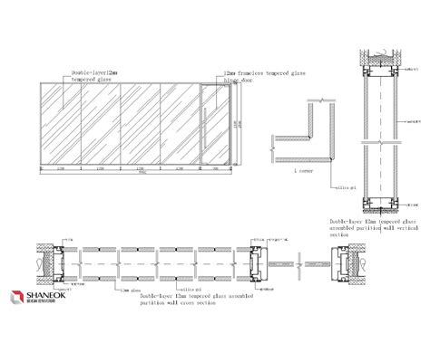 Glass Partition Wall System Modular Aluminium Glazed 60 Off