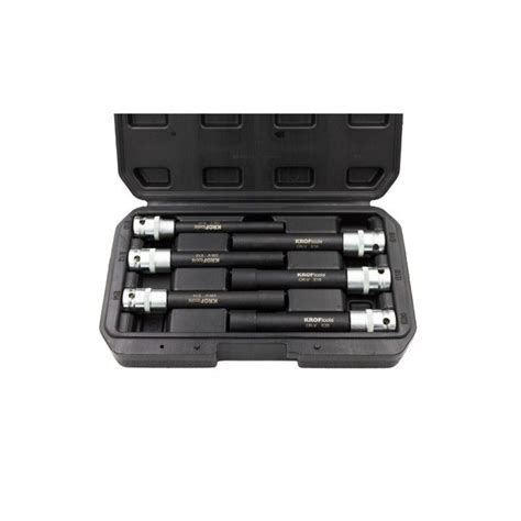 E Type Socket Set 6pcs 1440 Kroftools E Type Socket Set 6pcs 1440 Kroftools