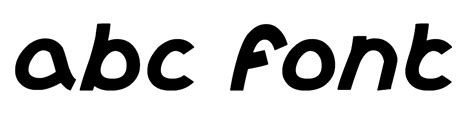 Abc Font Dafontstyle