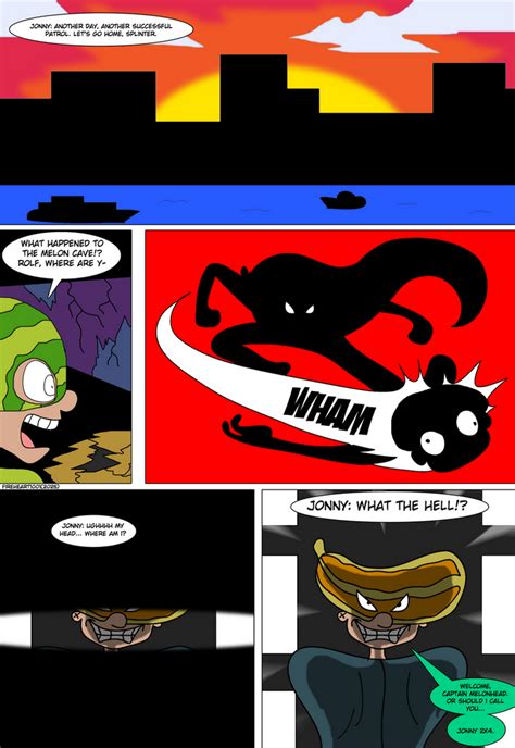 Captain Melonhead Strikes Ch 2 Pg 4 By Fireheart1001 On Deviantart