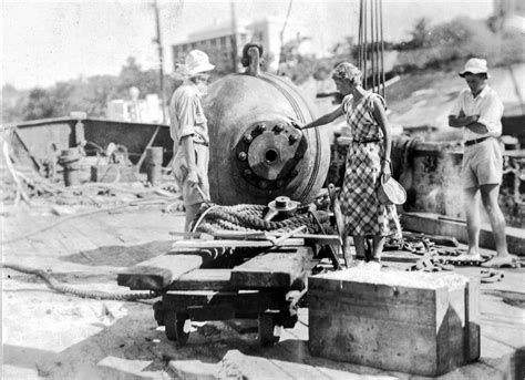 Historical Photos Of The Bathysphere The Worlds First Deep Sea