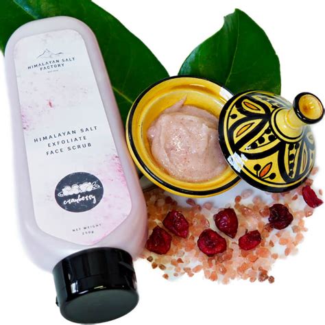 Himalayan Salt Exfoliate Face Scrub For Sale Afterpay Available