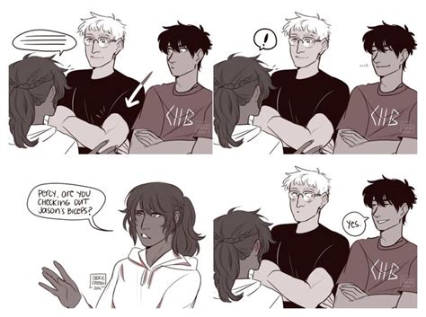 Piper Jason And Percy Percy Jackson Drawings Percy Jackson Memes Percy Jackson Fanfic
