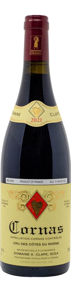 2021 Domaine Auguste Clape Cornas 750ml Sommpicks
