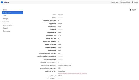Announcing The Nakama Developer Console Heroic Labs