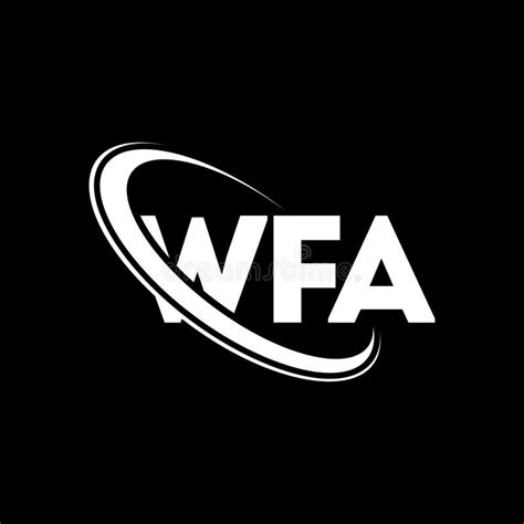 Wfa Logo Wfa Letter Wfa Letter Logo Design Initials Wfa Logo Linked With Circle And Uppercase