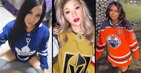 Puck Bunnies In Hockey Jerseys Have Us Feeling Some Sort Of Way