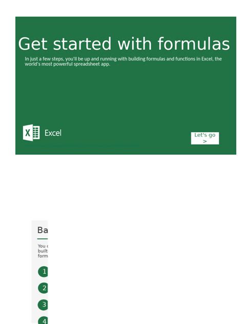 Excel Tutorial Pdf Microsoft Excel Function Mathematics