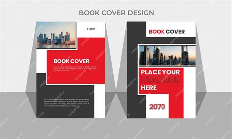 Premium Vector Modern Book Cover Design