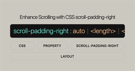 Enhance Scrolling With Css Scroll Padding Right