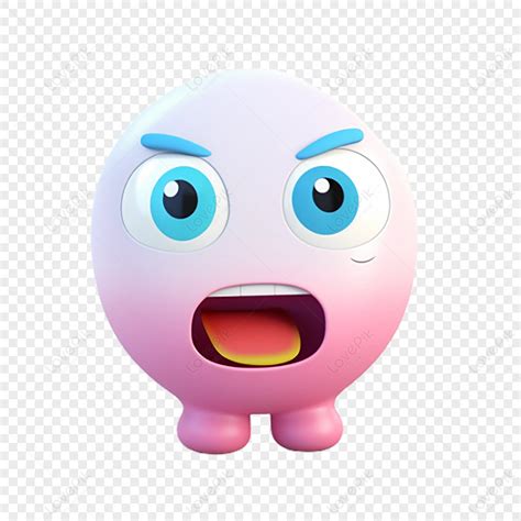 3d 귀여운 표정이 좋아 보인다 이모티콘 상징 둥근 Png 일러스트 무료 다운로드 Lovepik