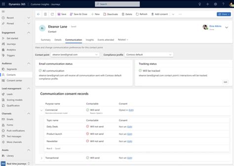 {how To } Manage Client Consent From Leads And Contacts Forms In Dynamics 365 Customer Insights