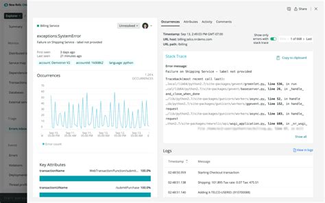 Integrate Slack And Apm With Errors Inbox New Relic