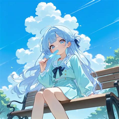 Mint Popsicle Ai 작품 Pixai