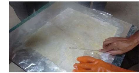 Hand Lay Up Process For Fabricating Gfrp Composite