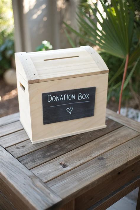 19 Creative Homemade Donation Box Ideas Moss And Twine