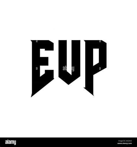 Eup Letter Logo Design For Technology Company Eup Logo Design Black