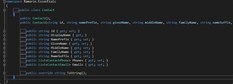 xamarin essentials getting full contacts microsoft qanda