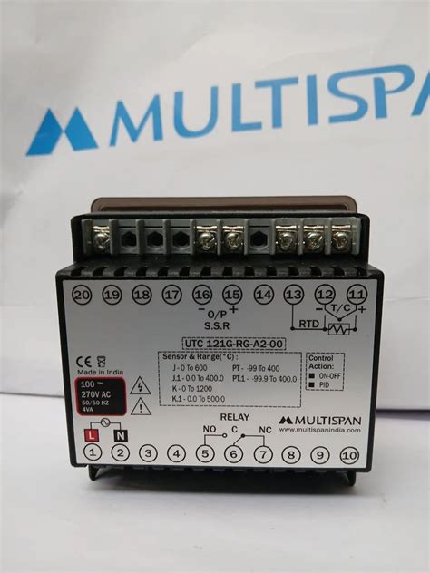 utc 121g 4 digit dual display single output accurate pid controller relay at ₹ 1250 piece in