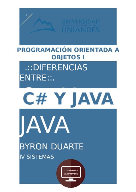 Doc Diferencias Entre C Y Java