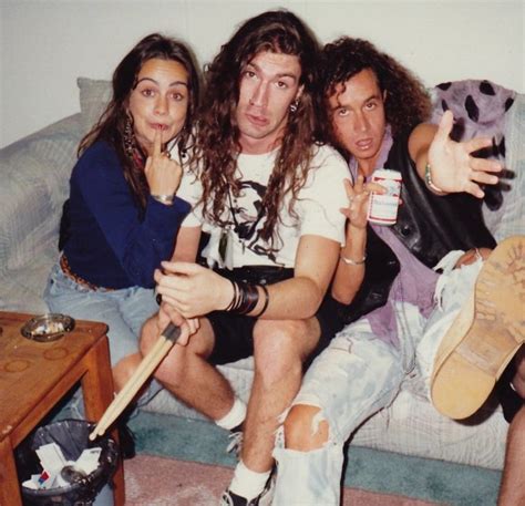 Demri Parrott Sean Kinney And Pauly Shore Chuck Schuldiner Alice In