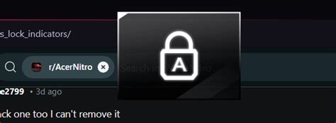 how to remove this indicator r acernitro