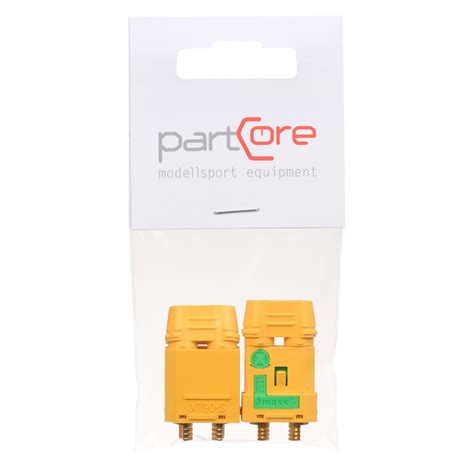 High Current XT90S Plug Socket Antiblitz XT90 S 1 Pair partCore 100197 ...