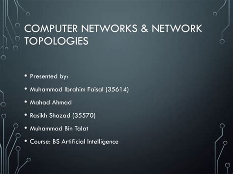 Computernetworksandtopologiespresentationpptx