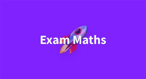 Exam Maths A Hugging Face Space By Ahm14