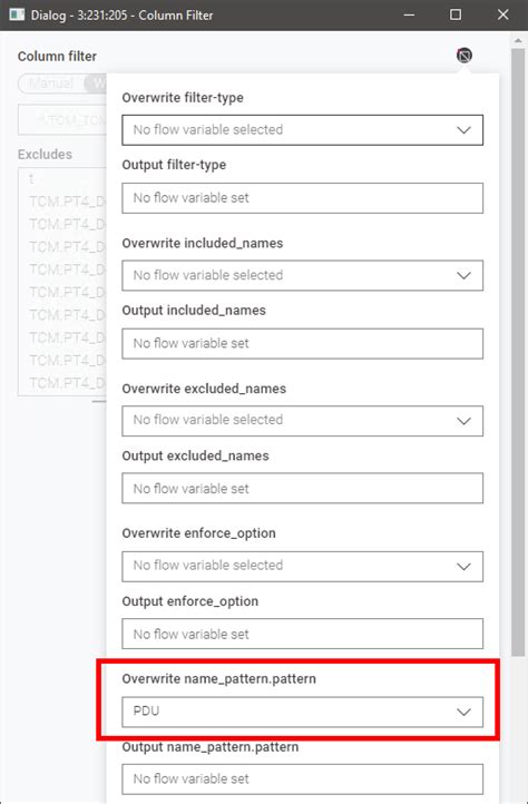 Dynamic Column Name Filter In A Loop Knime Analytics Platform Knime Community Forum
