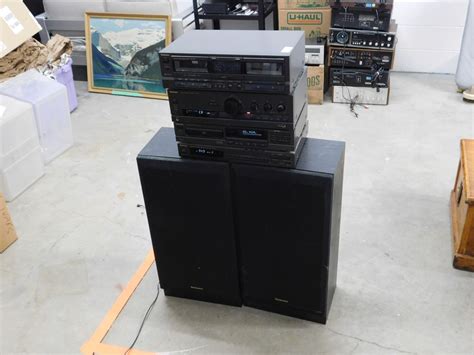Technics New Class A Stereo System With Speakers