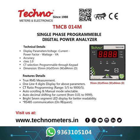 Single Phase Digital Power Multifuntional Analyzer For Industrial