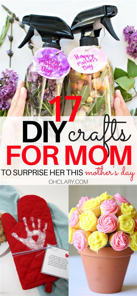 17 Diy Mothers Day Crafts Easy Handmade Mothers Day Ts