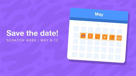 scratch team on twitter 🗓️ save the date scratchweek is in 3 more