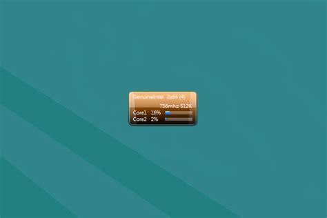 CPU Meter Windows Gadget Win Gadgets