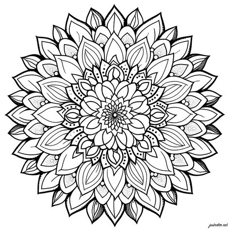 Mejores Dibujos De Mandalas Para Imprimir Y Colorear 50