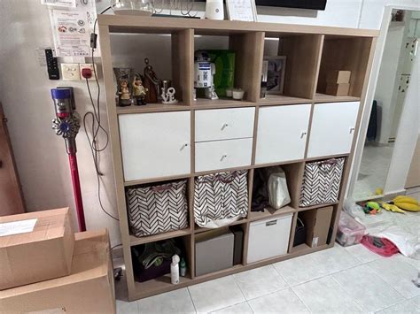 Kallax Shelving Unit Compartments Furniture Home Living Furniture Shelves Cabinets