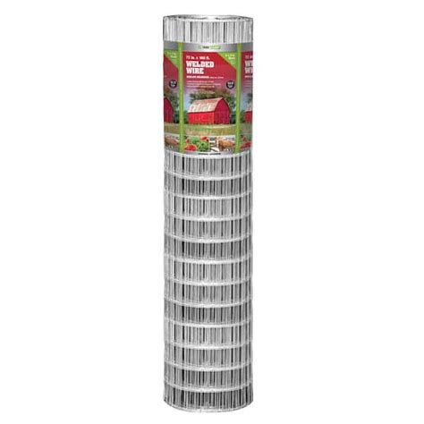 Fencer Wire 6 Ft X 100 Ft 12 5 Gauge Welded Wire Fence With 4 In X 4