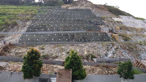 Slope Rectification Works At Kingsley Hill Maccaferri Malaysia