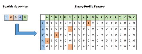 Binary Profile Feature Generation Of Peptide Sequences Download