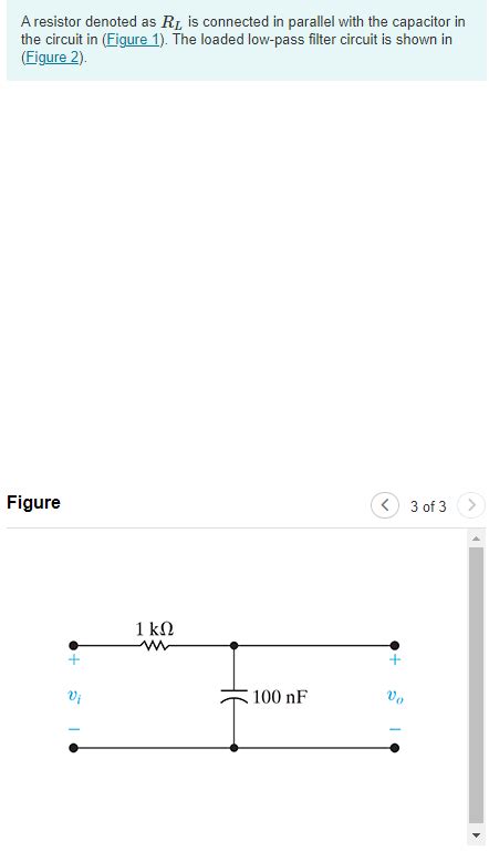 Solved A Resistor Denoted As R Is Connected In Parallel Chegg