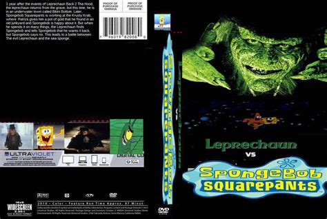 Leprechaun Vs Spongebob Dvd Cover By Steveirwinfan96 On Deviantart