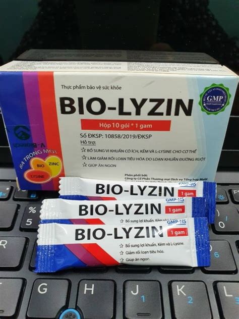 Bio Lyzin Hộp 10 Gói 1g Lazada Vn